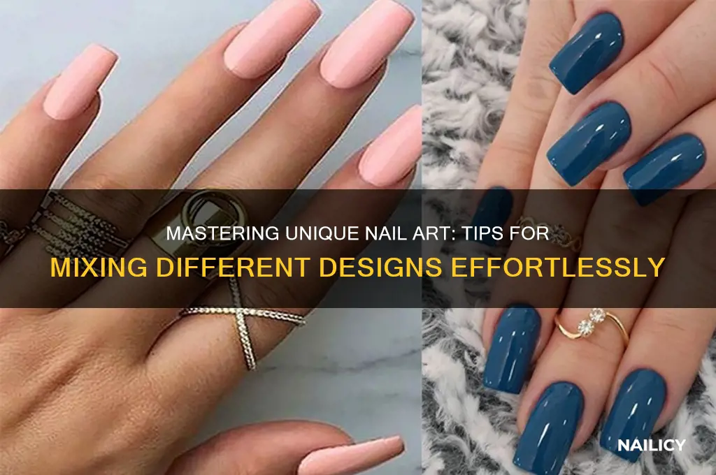 Mastering Unique Nail Art: Tips For Mixing Different Designs ...