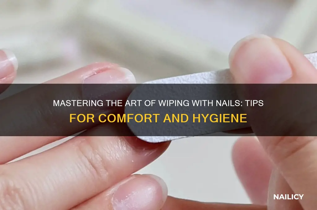 Mastering The Art Of Wiping With Nails: Tips For Comfort And Hygiene ...