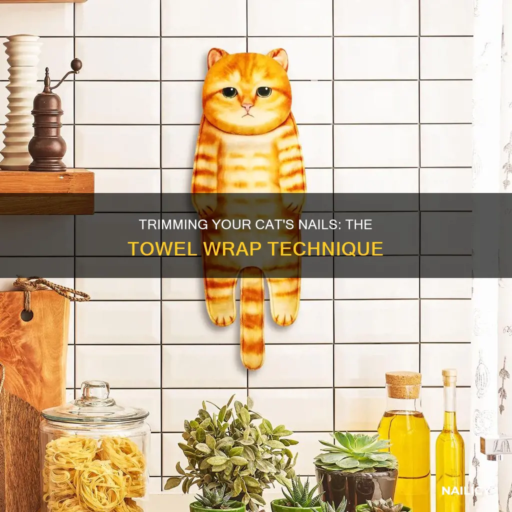Trimming Your Cat's Nails: The Towel Wrap Technique | Nailicy