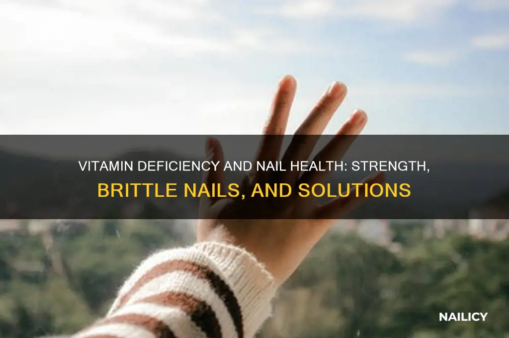 Vitamin Deficiency And Nail Health: Strength, Brittle Nails, And ...