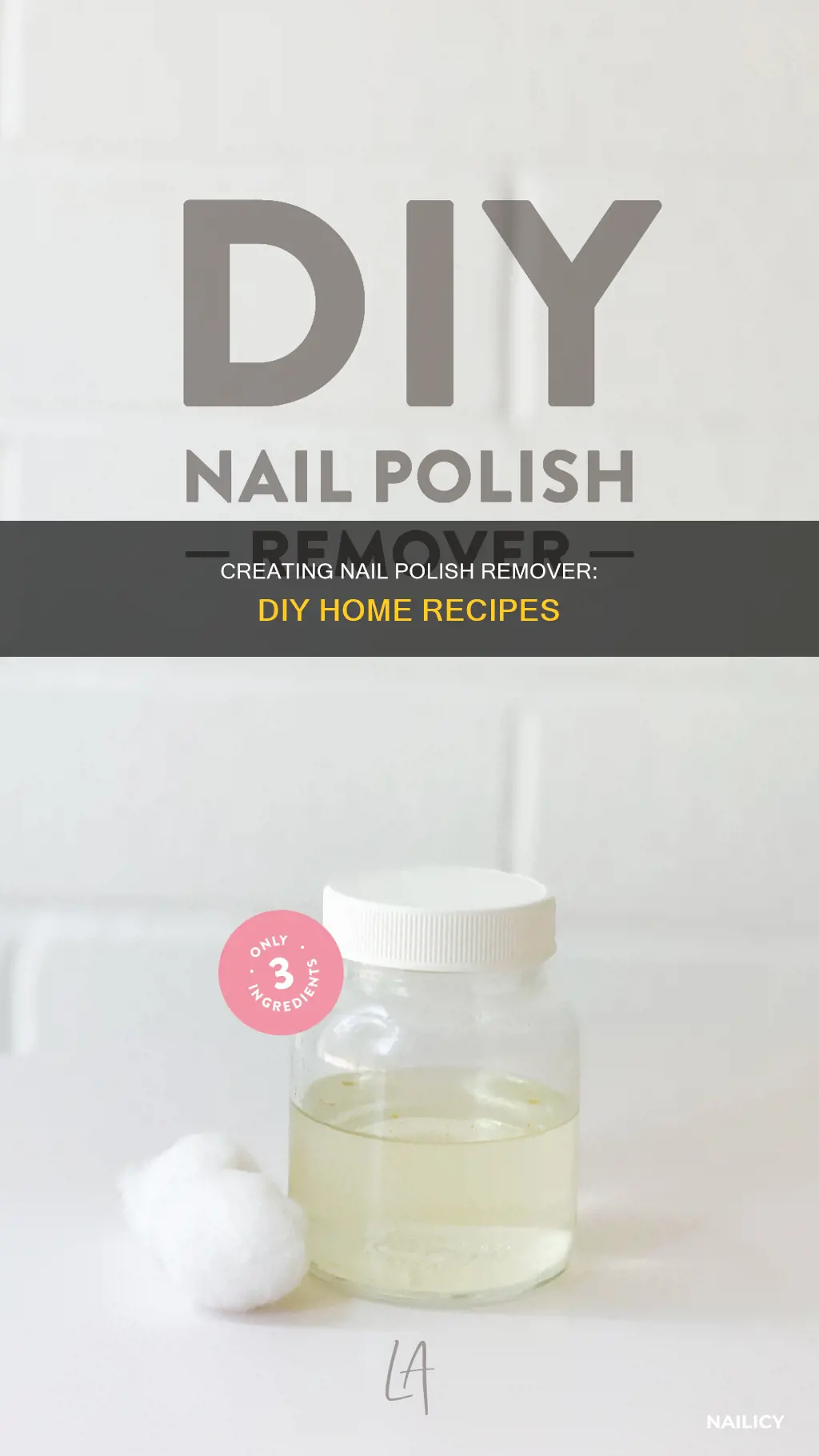 Creating Nail Polish Remover: Diy Home Recipes | Nailicy