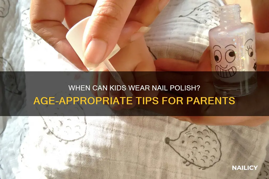 When Can Kids Wear Nail Polish? Age-Appropriate Tips For Parents | Nailicy