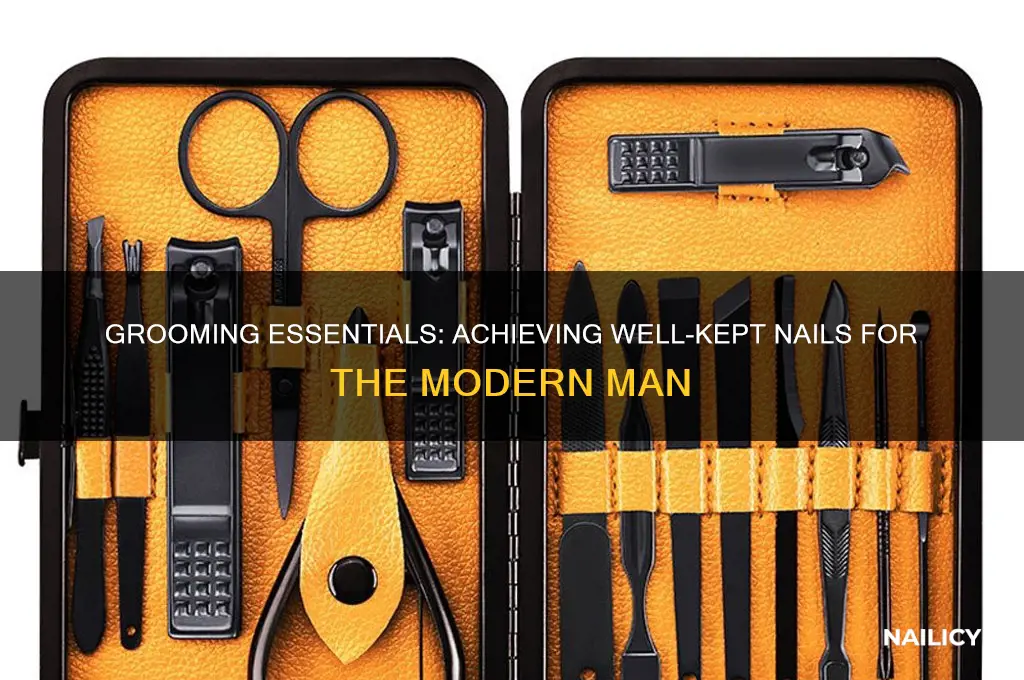 Grooming Essentials: Achieving Well-Kept Nails For The Modern Man | Nailicy
