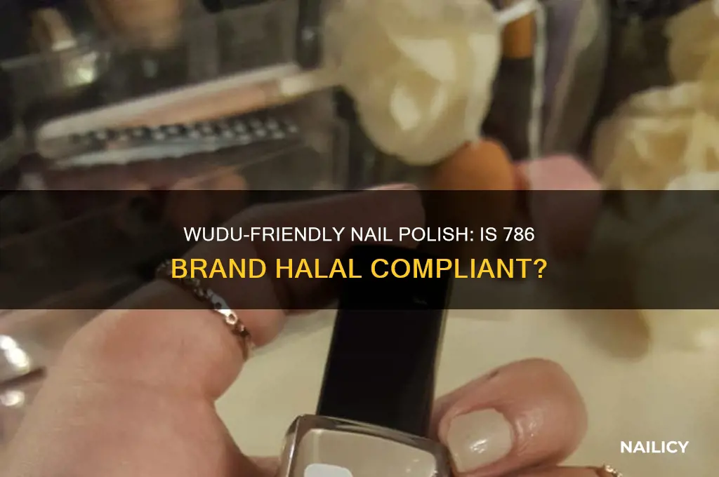 Wudu-Friendly Nail Polish: Is 786 Brand Halal Compliant? | Nailicy