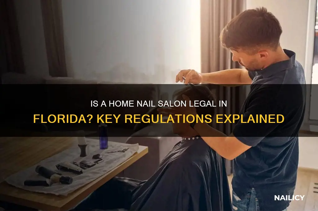 Is A Home Nail Salon Legal In Florida? Key Regulations Explained | Nailicy