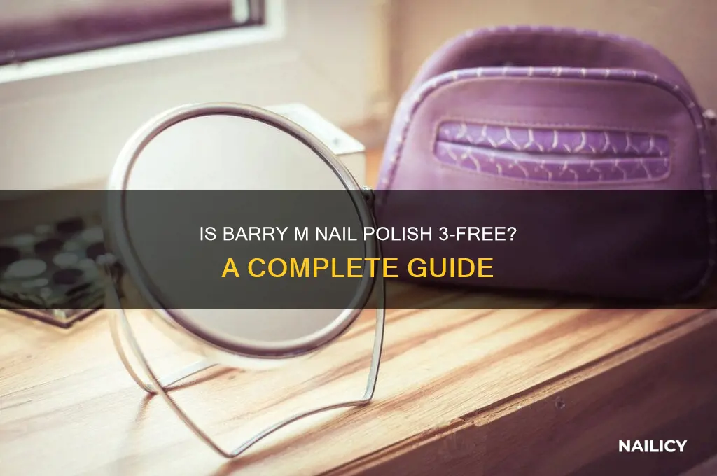 Is Barry M Nail Polish 3-Free? A Complete Guide | Nailicy