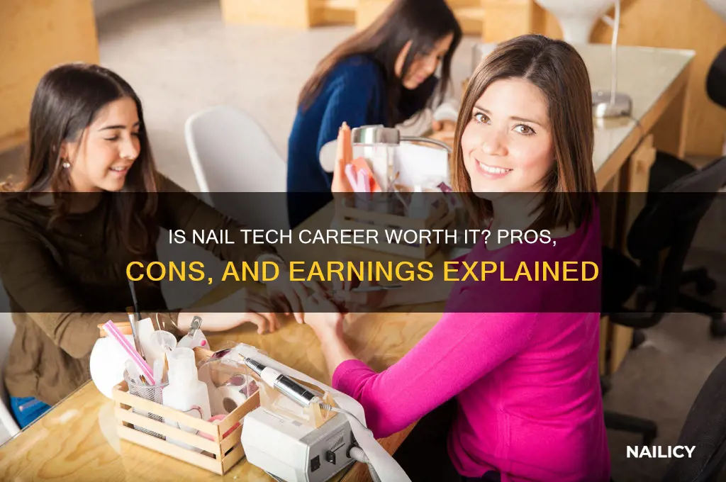 Is Nail Tech Career Worth It? Pros, Cons, And Earnings Explained | Nailicy