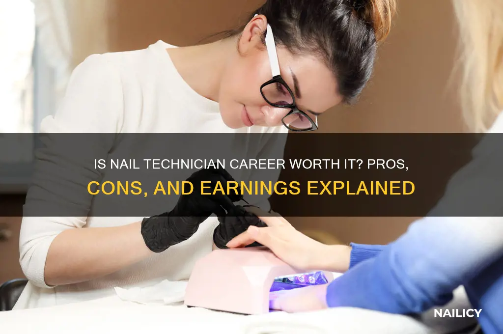 Is Nail Technician Career Worth It? Pros, Cons, And Earnings Explained ...