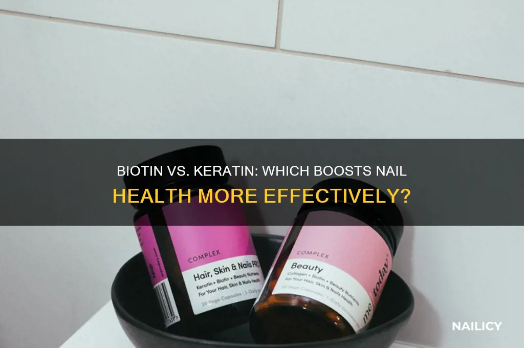 Biotin Vs. Keratin: Which Boosts Nail Health More Effectively? | Nailicy