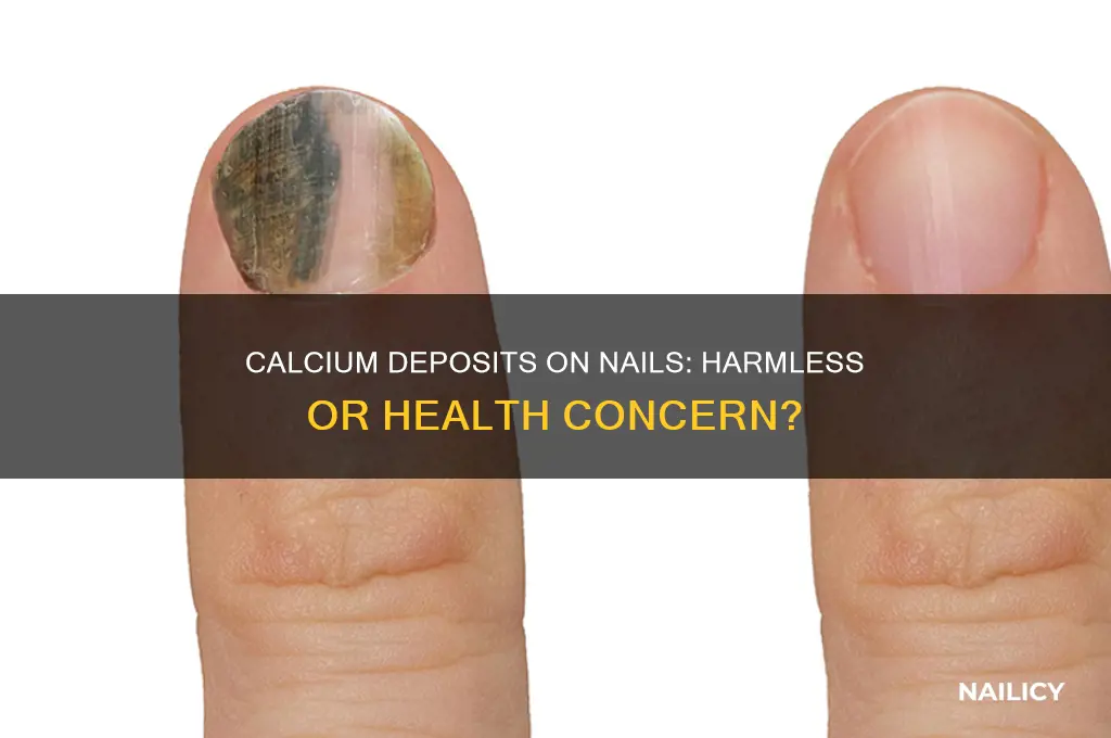 Calcium Deposits On Nails: Harmless Or Health Concern? | Nailicy