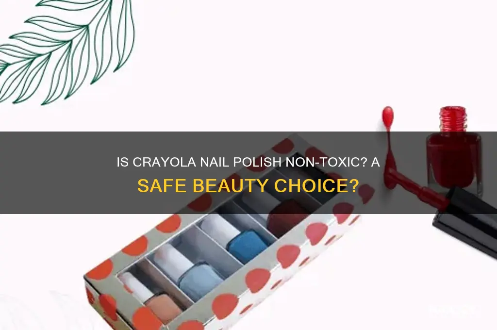 Is Crayola Nail Polish Non-Toxic? A Safe Beauty Choice? | Nailicy