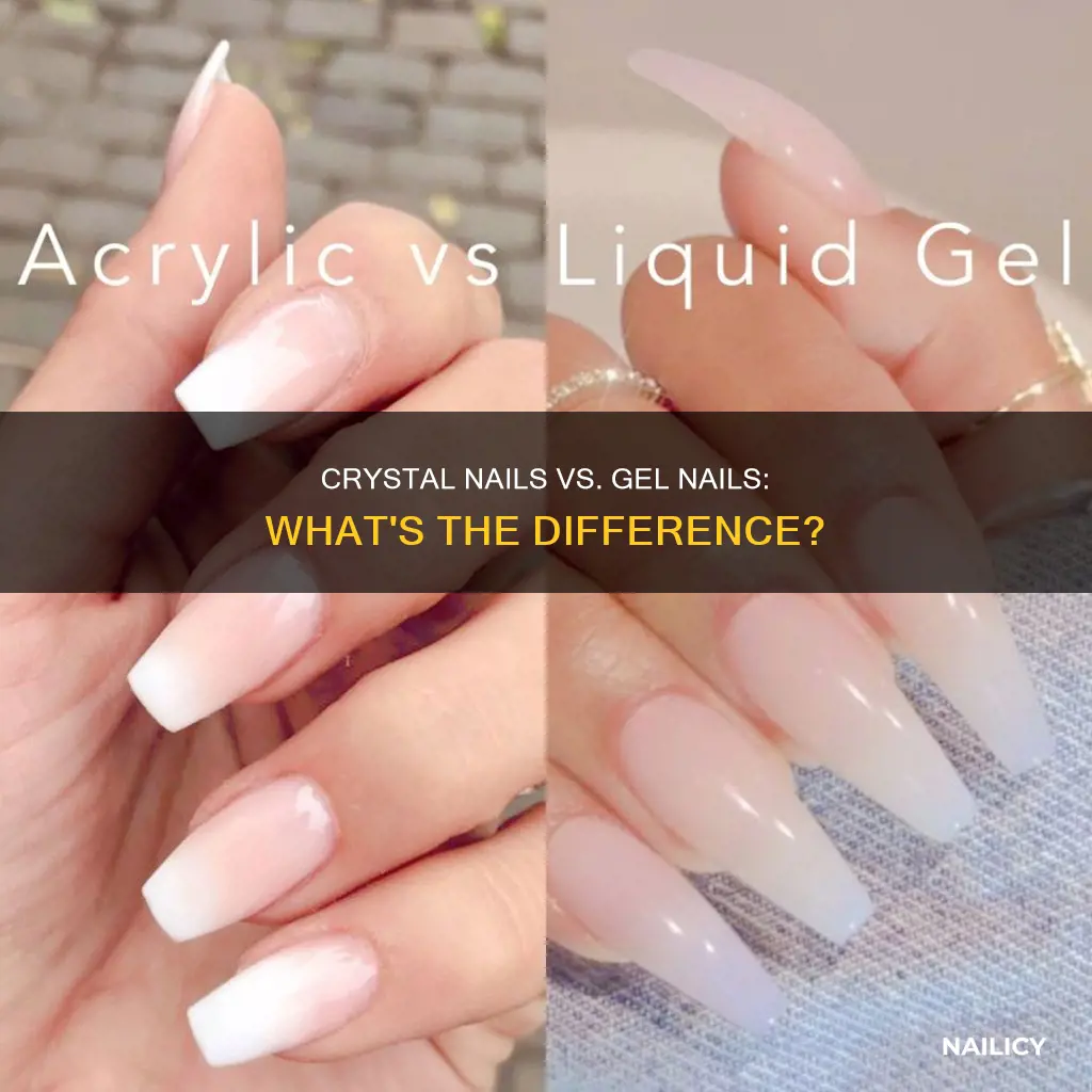 Crystal Nails Vs. Gel Nails: What's The Difference? | Nailicy