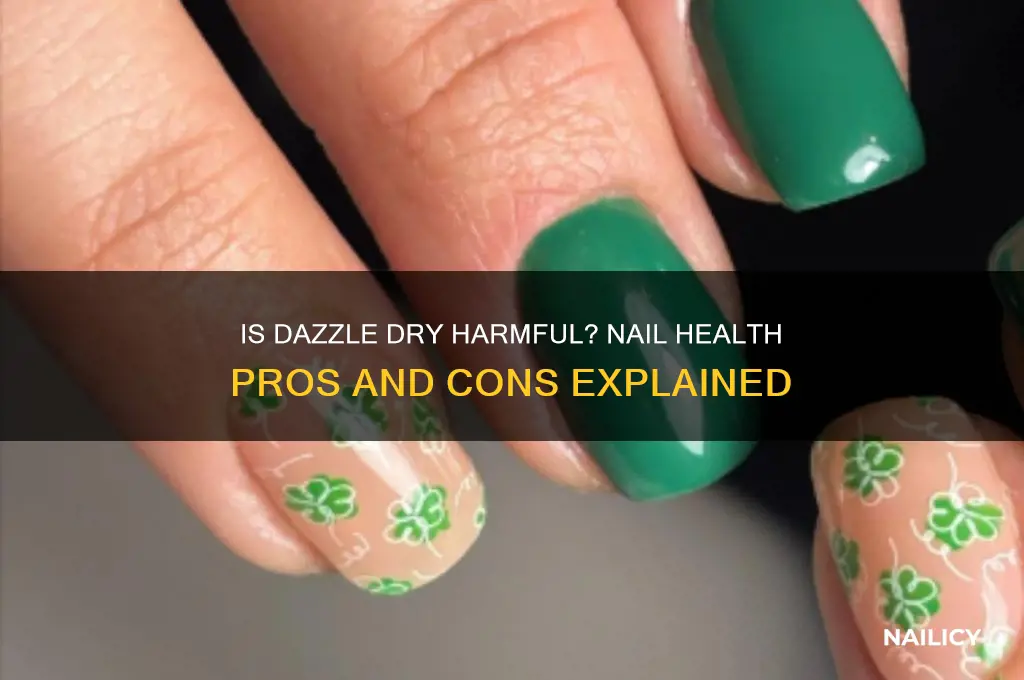 Is Dazzle Dry Harmful? Nail Health Pros And Cons Explained | Nailicy