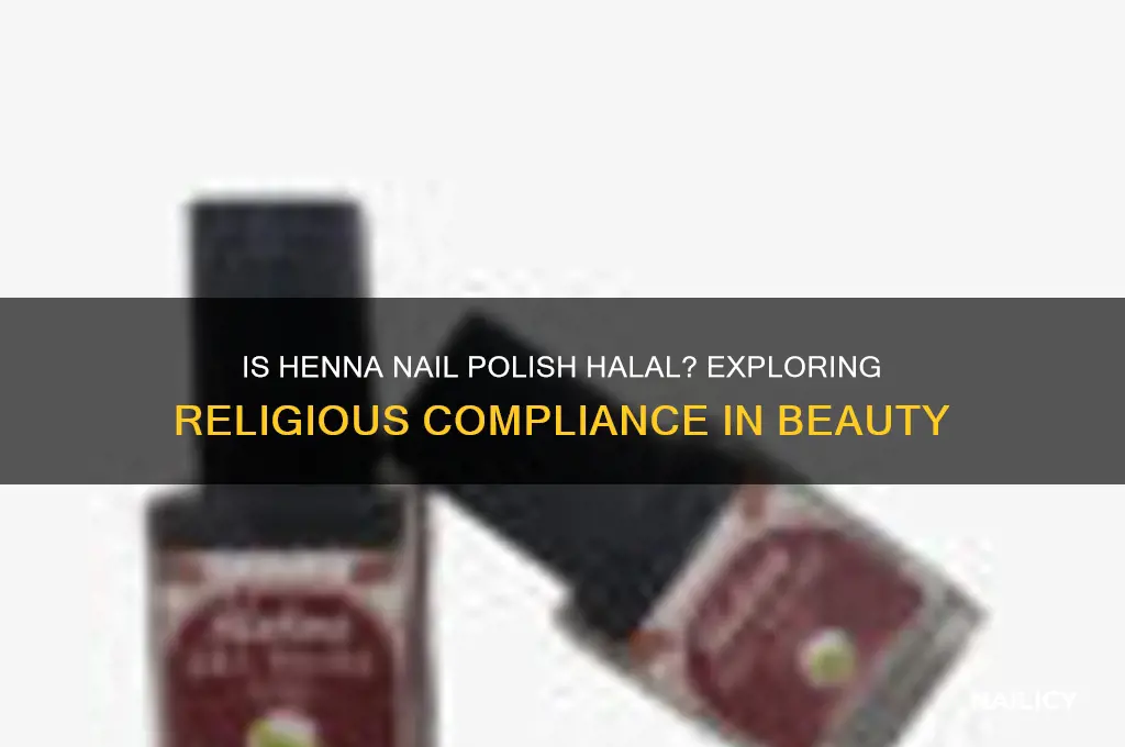 Is Henna Nail Polish Halal? Exploring Religious Compliance In Beauty ...