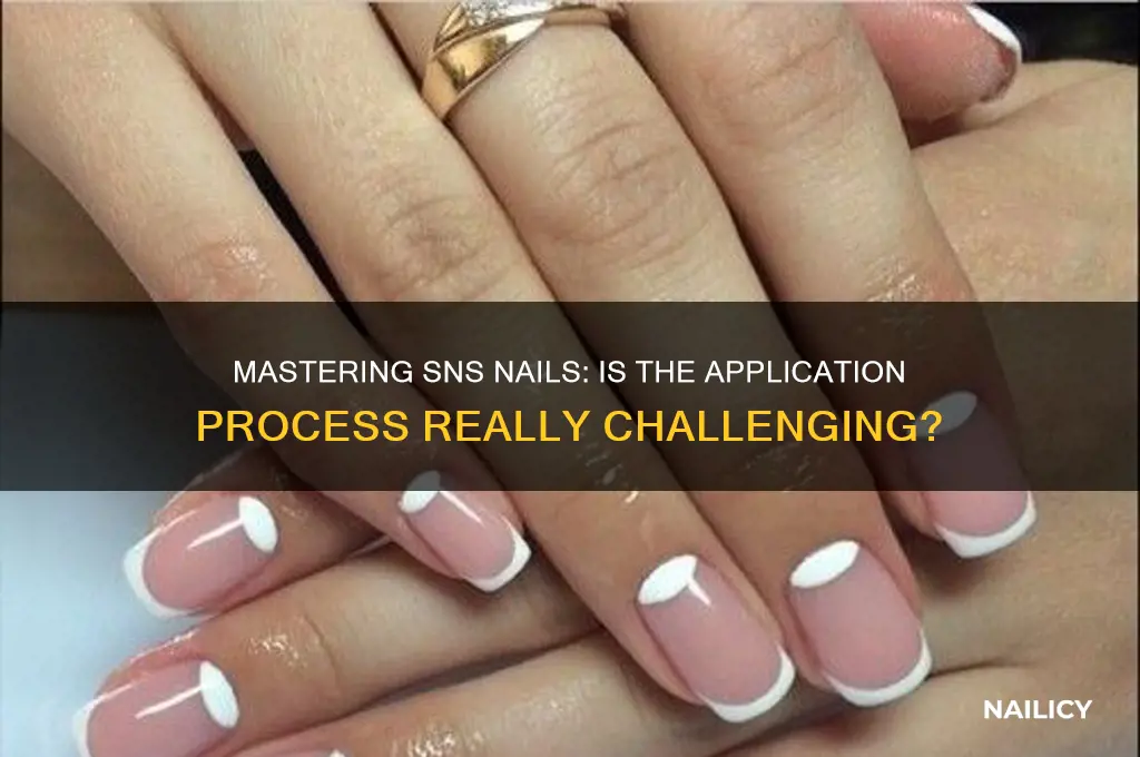 Mastering Sns Nails: Is The Application Process Really Challenging ...