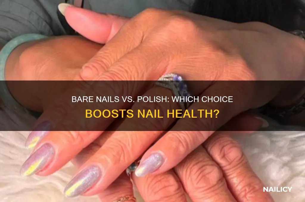 Bare Nails Vs. Polish: Which Choice Boosts Nail Health? | Nailicy