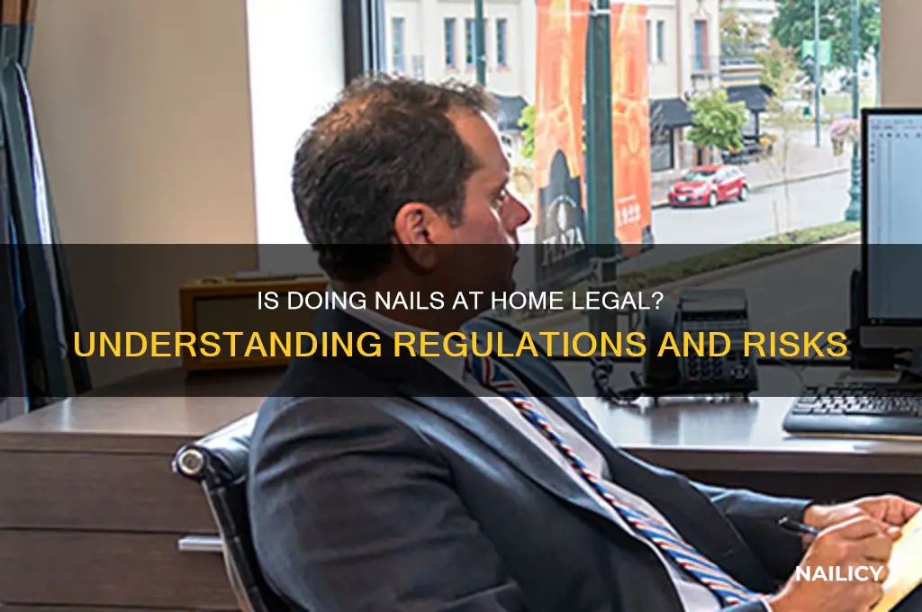 Is Doing Nails At Home Legal? Understanding Regulations And Risks | Nailicy
