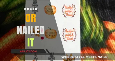 Nail It Or Nailed It: Mastering The Right Phrase For Success | Nailicy