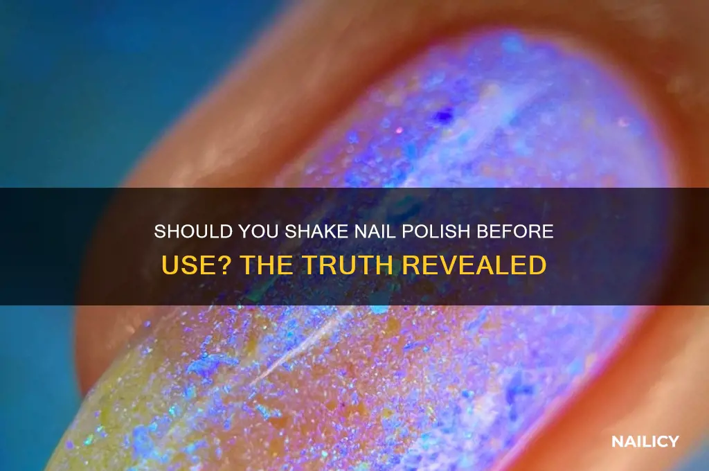 Should You Shake Nail Polish Before Use? The Truth Revealed | Nailicy