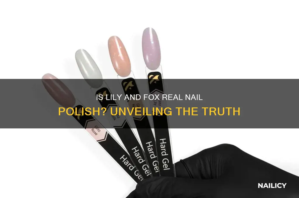 Is Lily And Fox Real Nail Polish? Unveiling The Truth | Nailicy
