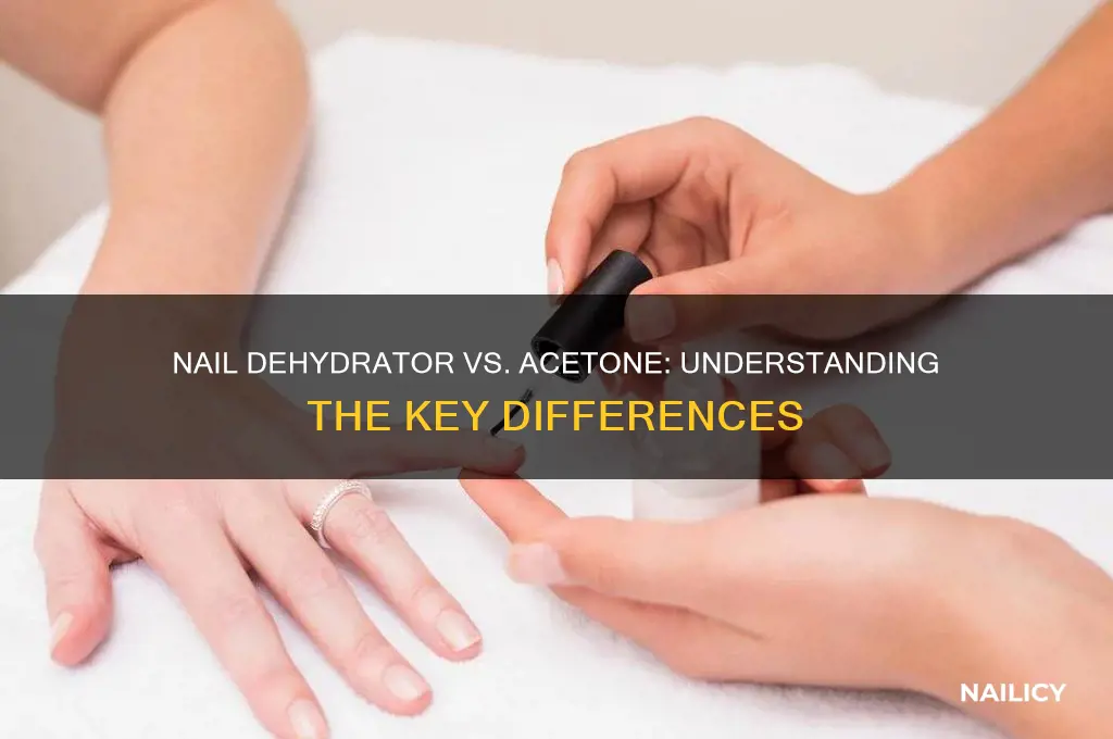 Nail Dehydrator Vs. Acetone: Understanding The Key Differences | Nailicy