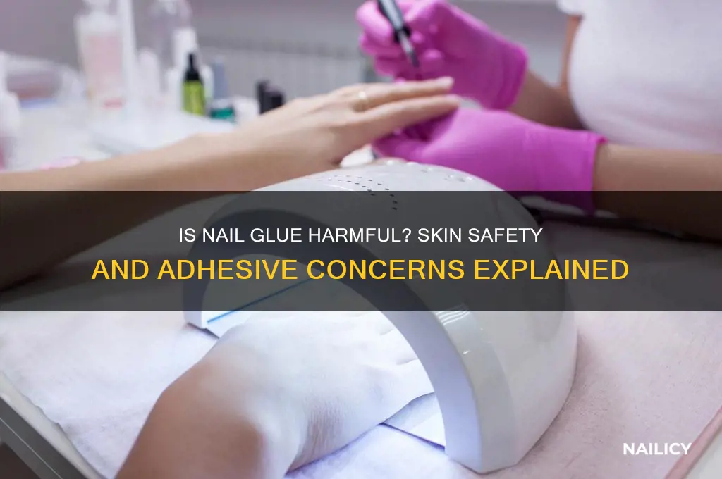 Is Nail Glue Harmful? Skin Safety And Adhesive Concerns Explained | Nailicy