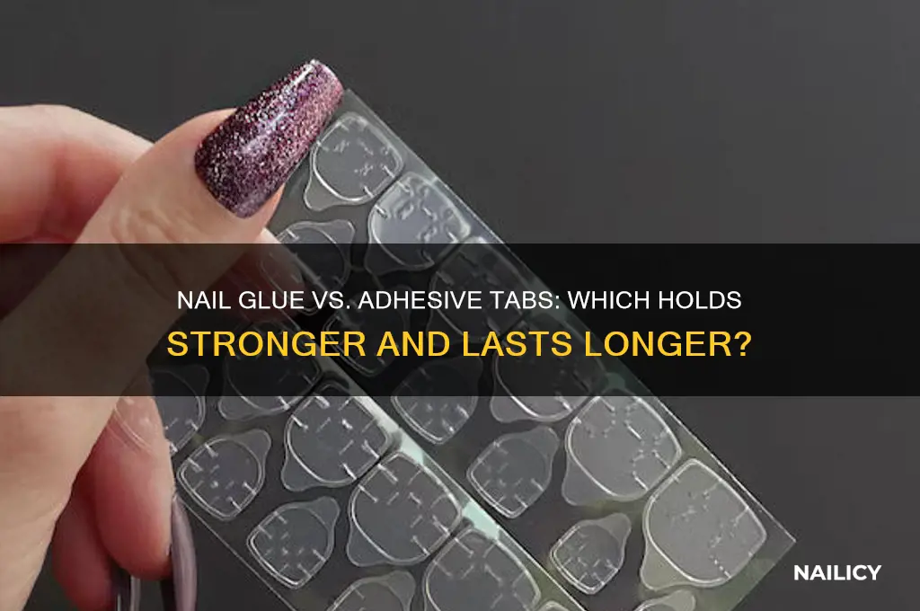 Nail Glue Vs. Adhesive Tabs: Which Holds Stronger And Lasts Longer ...