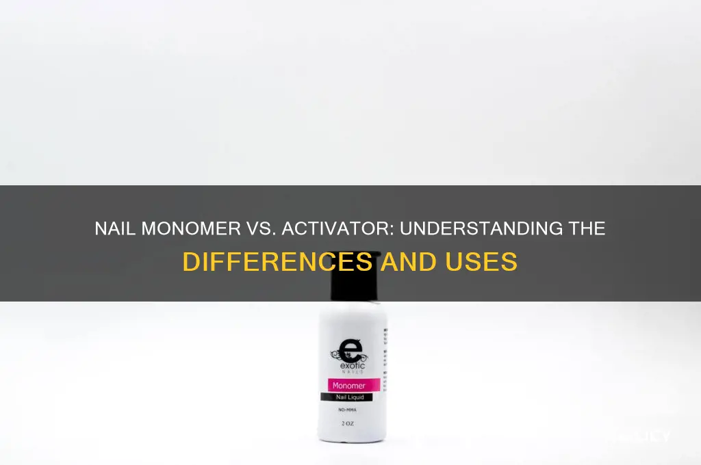 Nail Monomer Vs. Activator: Understanding The Differences And Uses ...