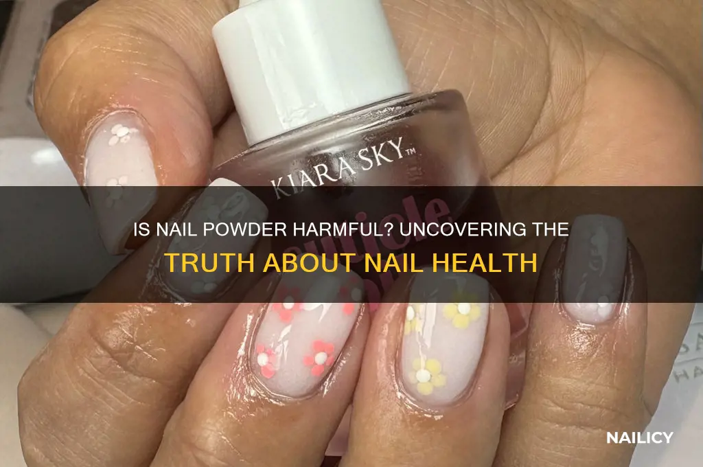 Is Nail Powder Harmful? Uncovering The Truth About Nail Health | Nailicy