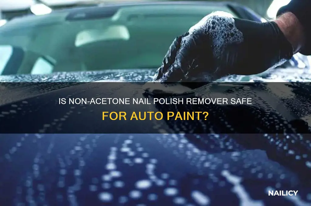 Is Non-Acetone Nail Polish Remover Safe For Auto Paint? | Nailicy