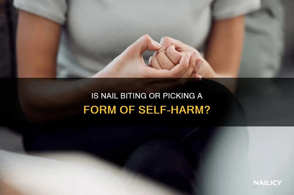 Is Nail Biting Or Picking A Form Of Self-Harm? | Nailicy