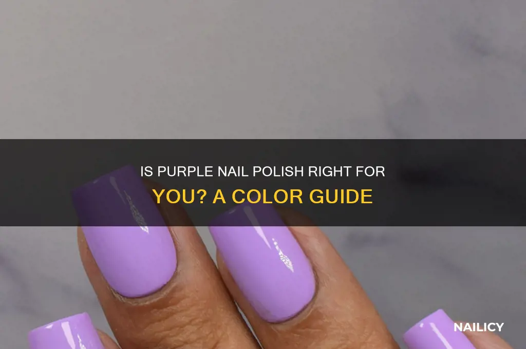 Is Purple Nail Polish Right For You? A Color Guide | Nailicy