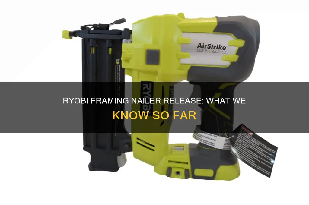 Ryobi Framing Nailer Release: What We Know So Far | Nailicy