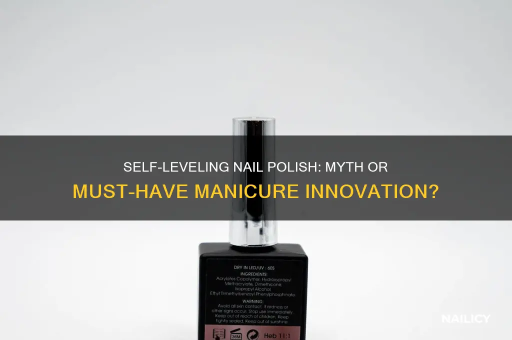 Self-Leveling Nail Polish: Myth Or Must-Have Manicure Innovation? | Nailicy