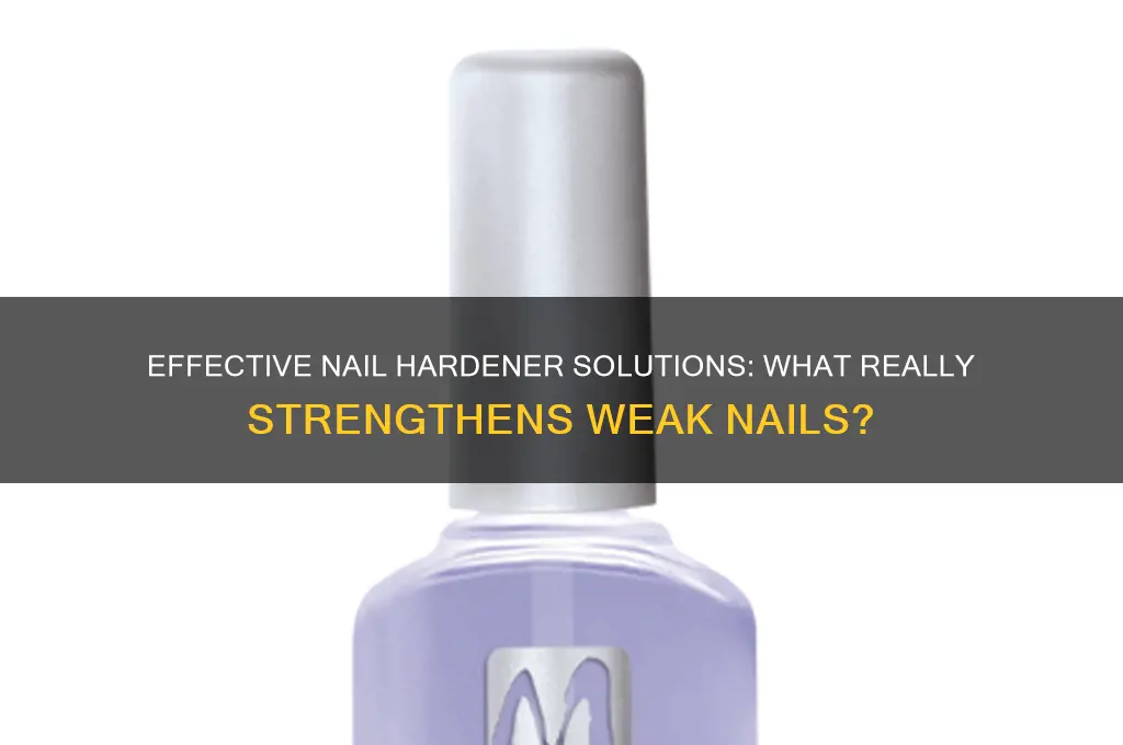 Effective Nail Hardener Solutions: What Really Strengthens Weak Nails ...