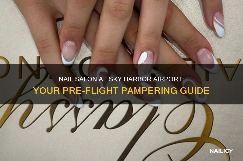 Nail Salon At Sky Harbor Airport: Your Pre-Flight Pampering Guide | Nailicy