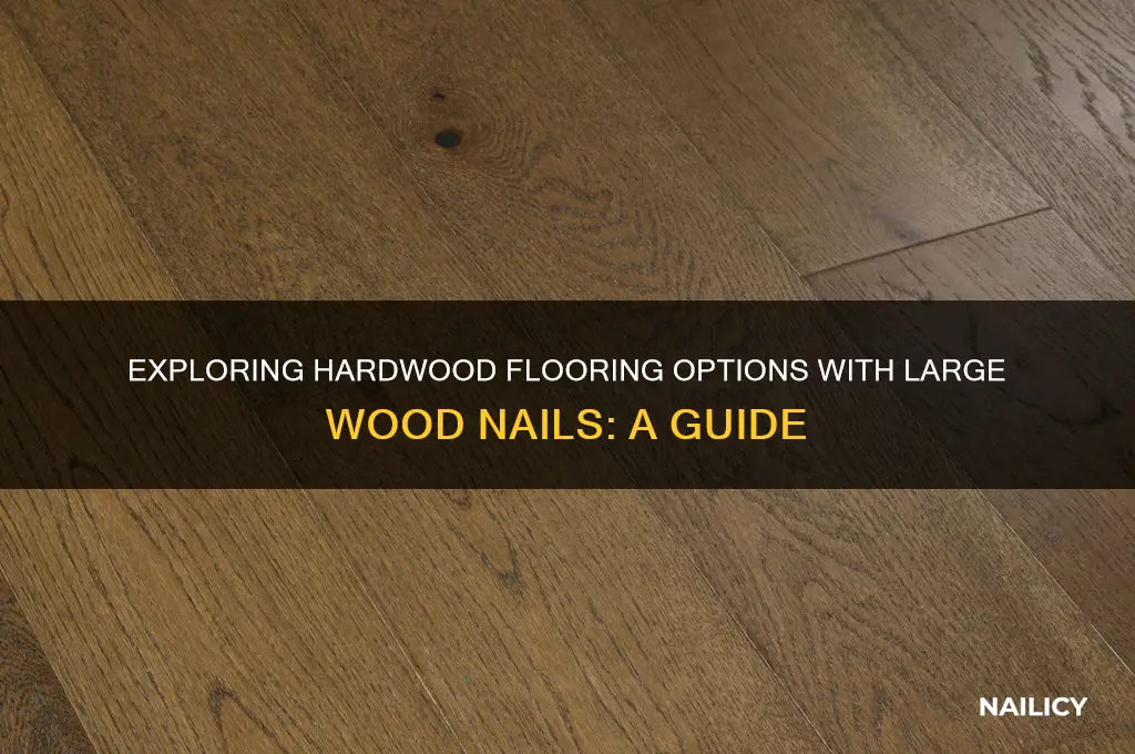 Exploring Hardwood Flooring Options With Large Wood Nails: A Guide ...