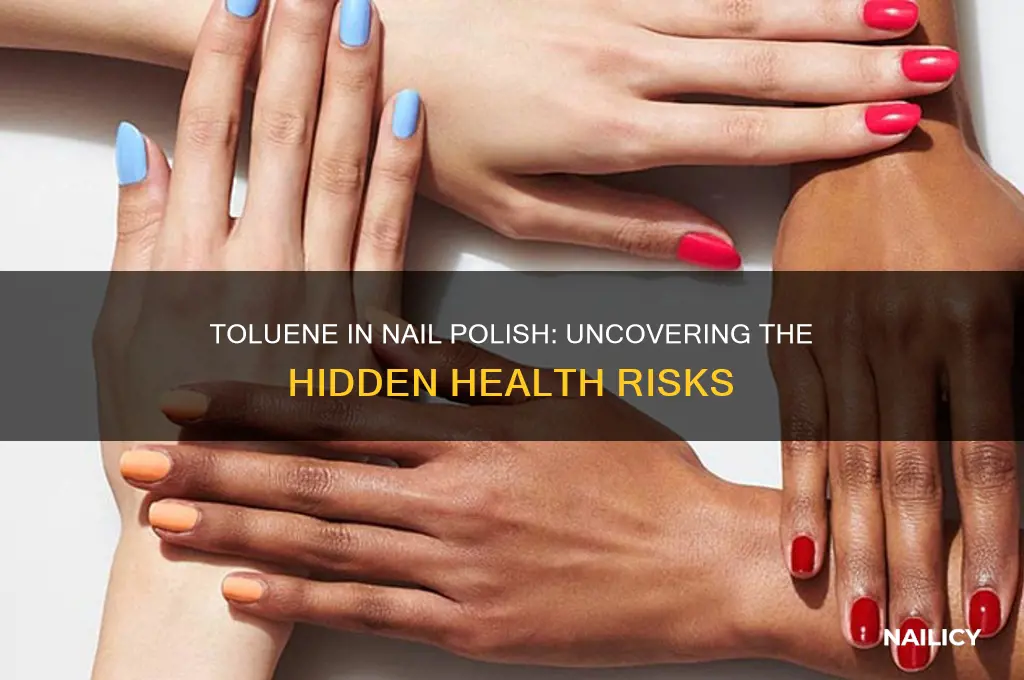 Toluene In Nail Polish: Uncovering The Hidden Health Risks | Nailicy