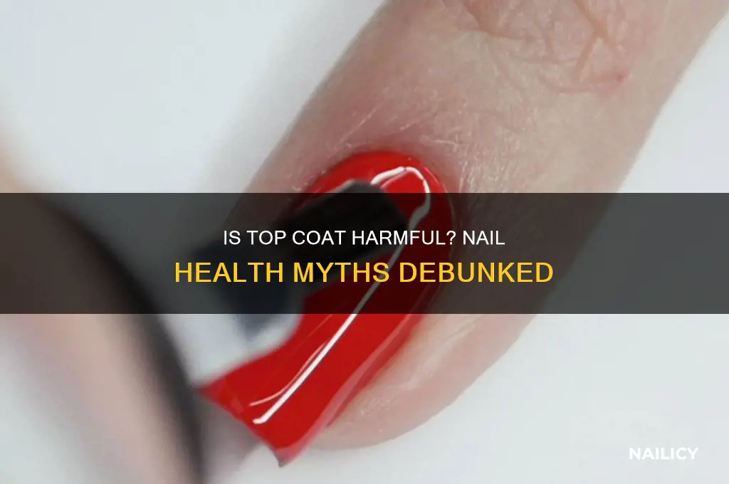 Is Top Coat Harmful? Nail Health Myths Debunked | Nailicy