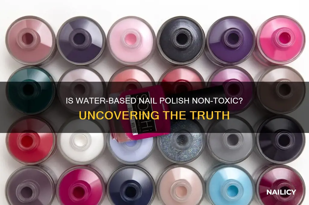 Is Water-Based Nail Polish Non-Toxic? Uncovering The Truth | Nailicy