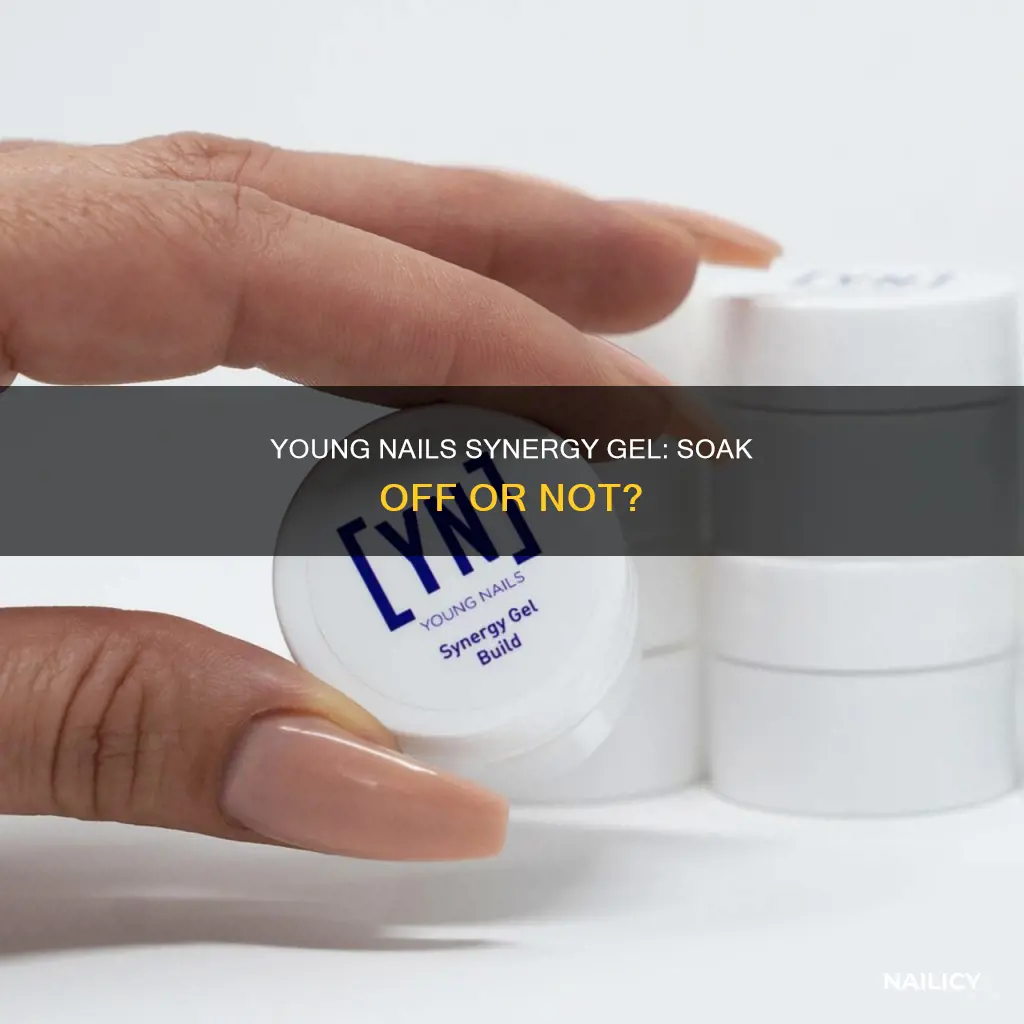 Young Nails Synergy Gel: Soak Off Or Not? | Nailicy