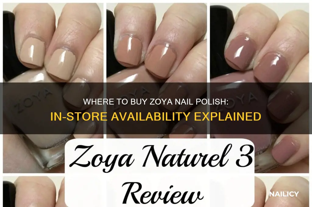 Where To Buy Zoya Nail Polish: In-Store Availability Explained | Nailicy