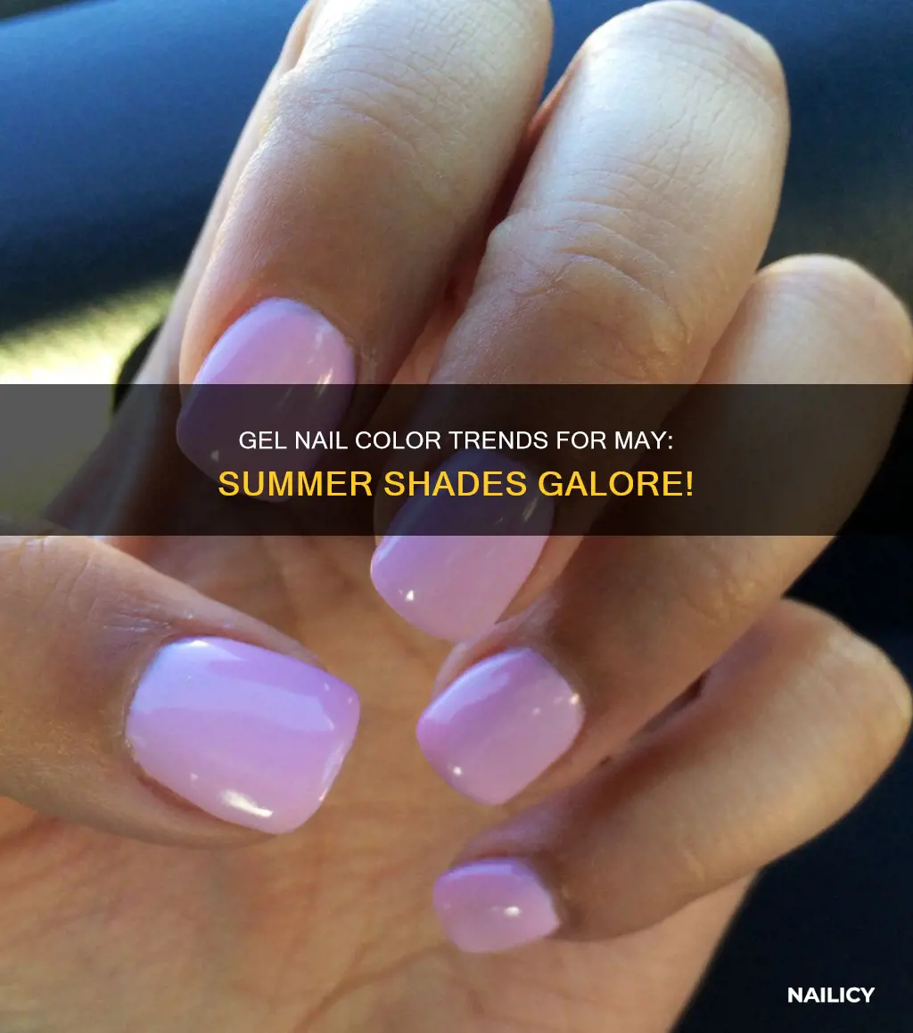 Gel Nail Color Trends For May: Summer Shades Galore! | Nailicy