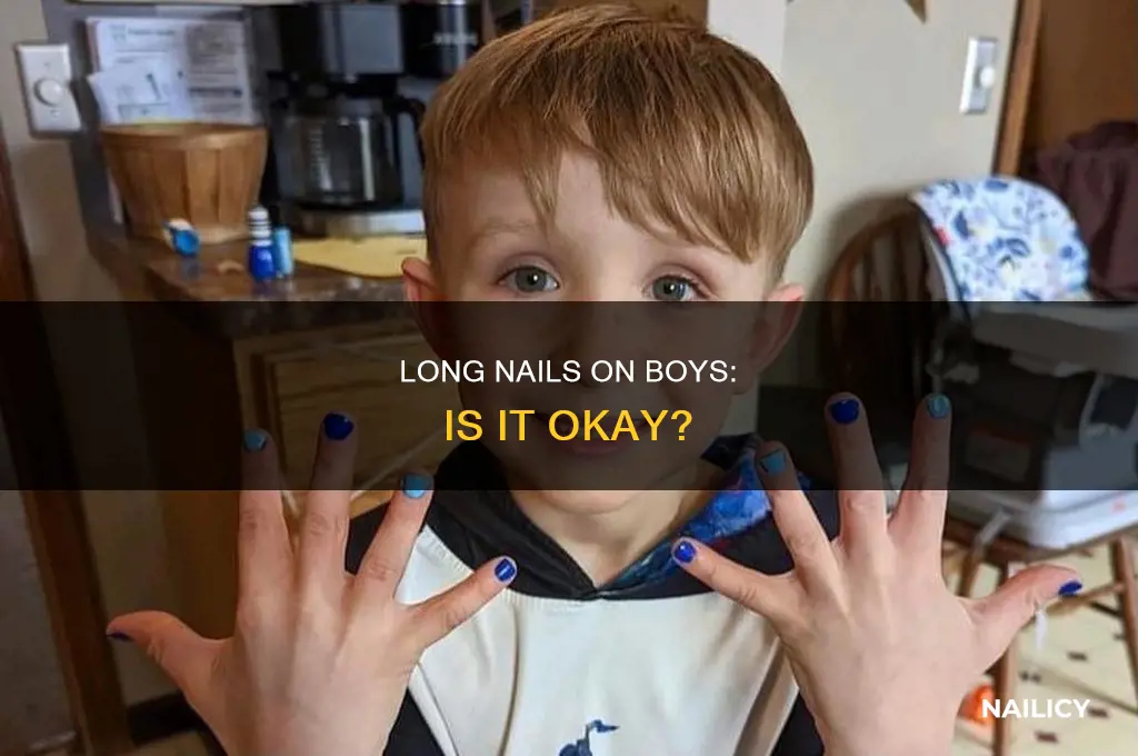 Long Nails On Boys: Is It Okay? | Nailicy
