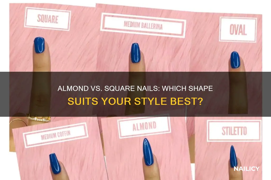 Almond Vs. Square Nails: Which Shape Suits Your Style Best? | Nailicy