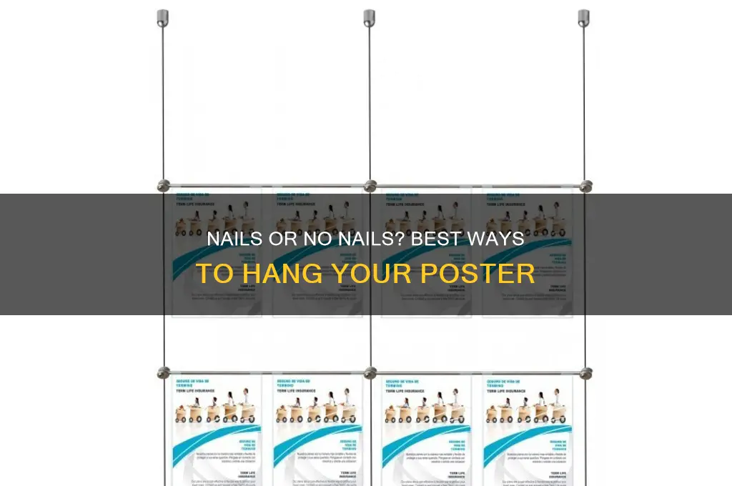Nails Or No Nails? Best Ways To Hang Your Poster | Nailicy