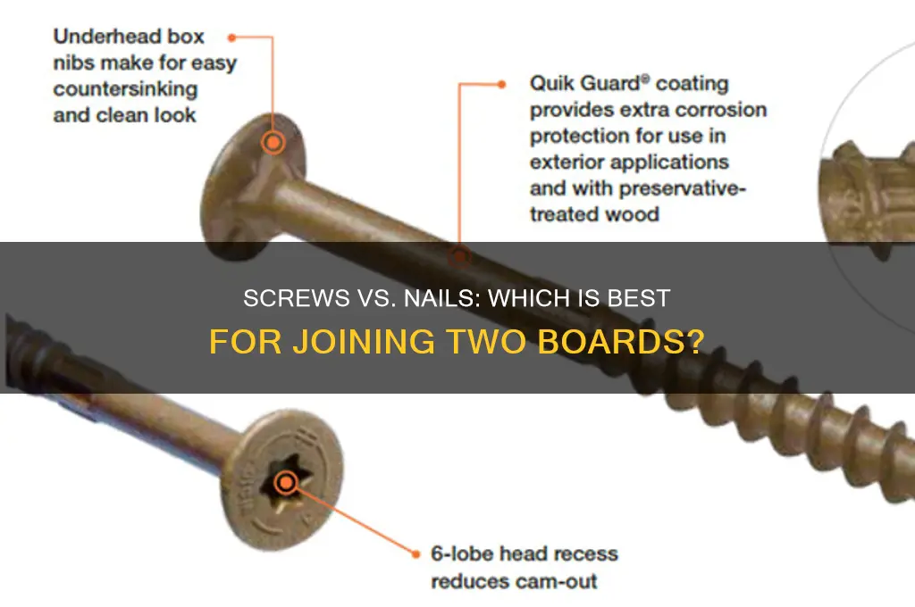 Screws Vs. Nails: Which Is Best For Joining Two Boards? | Nailicy