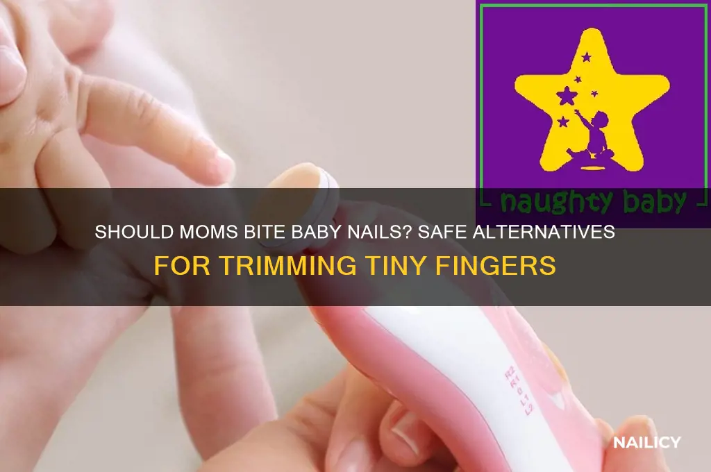Should Moms Bite Baby Nails? Safe Alternatives For Trimming Tiny ...