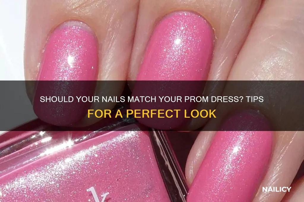 Should Your Nails Match Your Prom Dress? Tips For A Perfect Look | Nailicy