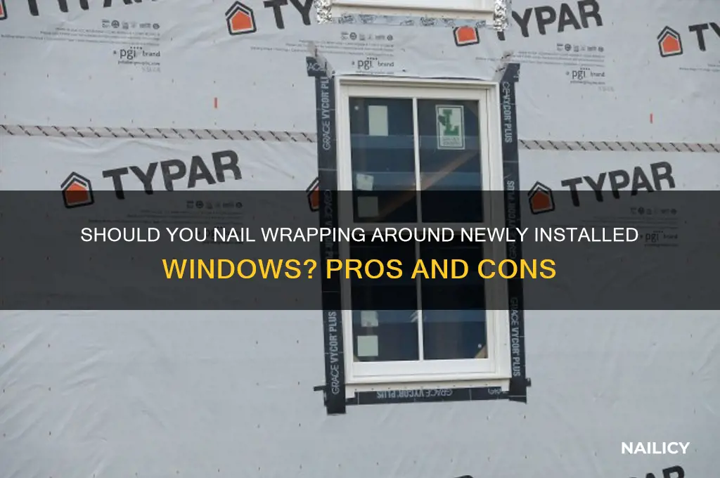 Should You Nail Wrapping Around Newly Installed Windows? Pros And Cons ...